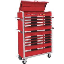 VEK Tools a01112 Widebody 19Drawer Roller Cabinet & Tool Chest Combo