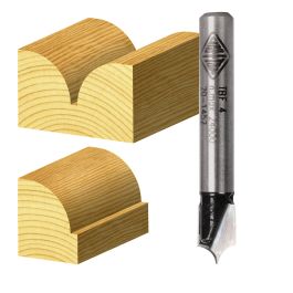 Carbitool 2 Flute Router Bit Beading Bit Fine Point Carbide Tipped - 1/ ...