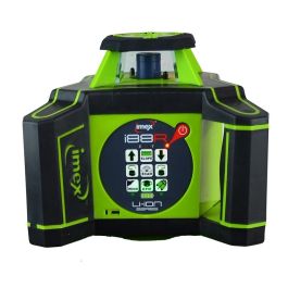 IMEX Red Beam Laser i88R Rotating Laser Kit With Millimeter Receiver ...