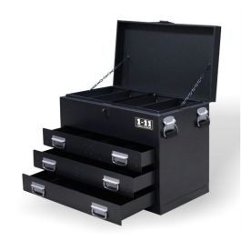 ONE ELEVEN Steel Truck/Ute Tool Box Chest With 3Drawers-Charcoal Grey-TBNS3