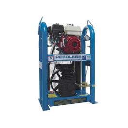 PEERLESS PETROL UNDER/OVER 350LPM 5L BELT DRIVE AIR COMPRESSOR P17